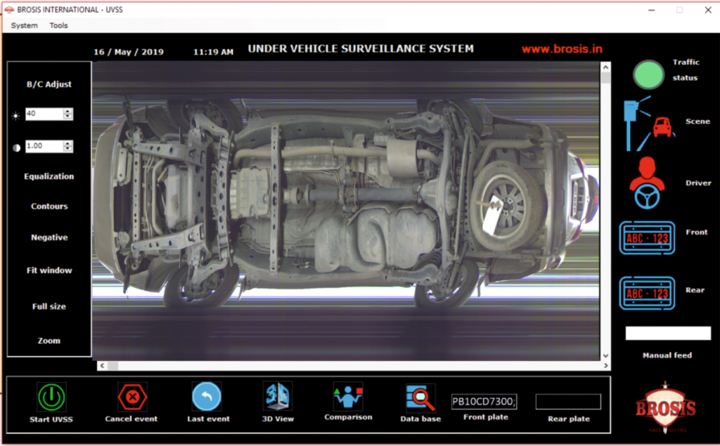 UVSS - Under Vehicle Surveillance System | ATSS Chennai