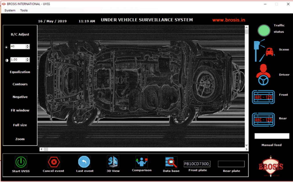 UVSS - Under Vehicle Surveillance System | ATSS Chennai