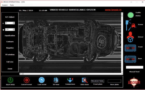 UVSS - Under Vehicle Surveillance System | ATSS Chennai