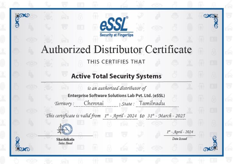 ESSL Authorised Distributor | ESSL Software Login | ESSL Dealer